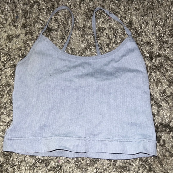 Garage | Tops | Garage Baby Blue Tank | Poshmark